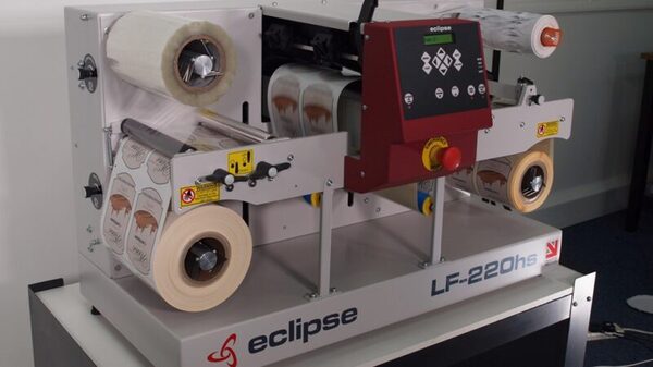ECLIPSE Digital Label Finishing machine