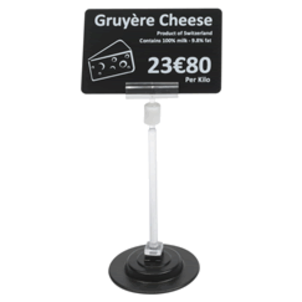 Evolis Edikio Magnetic Price Ticket Holders (12cm) for Food Compliant ...