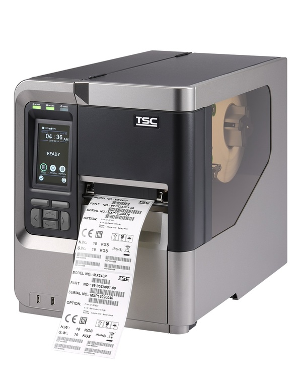 TSC MX241P Printer Thermal Transfer Printer Barcode Printer with Touchscreen LCD
