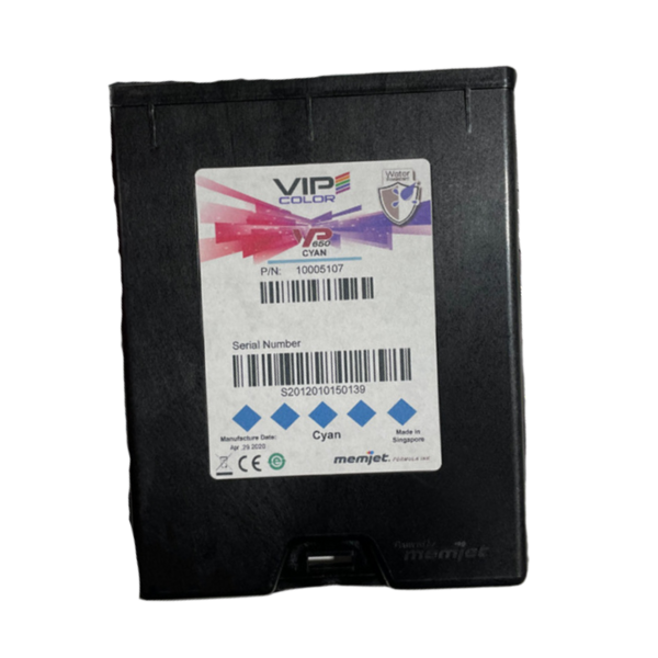 VIPColor VP650/550 Cyan Ink Cartridge for VIP Color Label Printers
