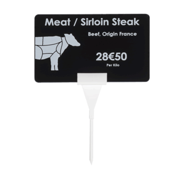 Evolis Edikio Wide Price Ticket Spikes for Food Compliant PVC Cards